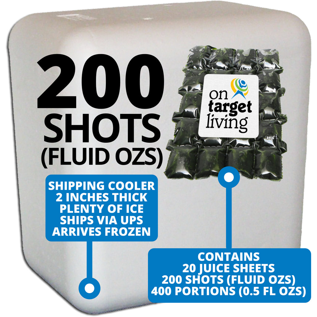 Frozen Wheatgrass Juice – On Target Living